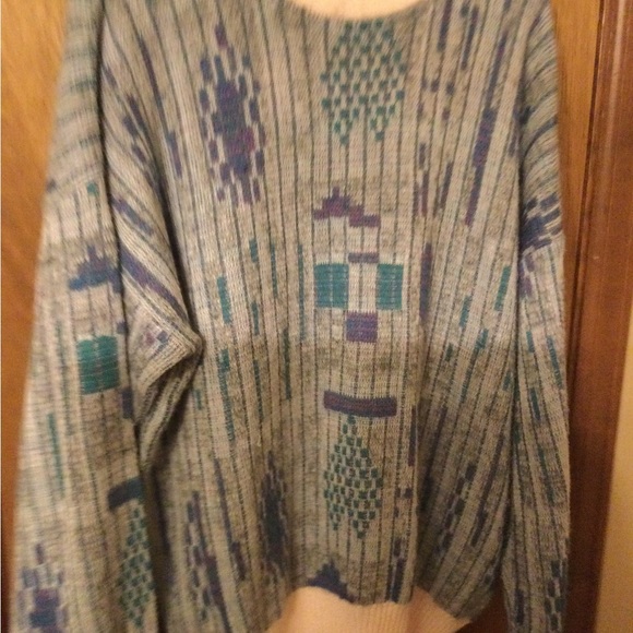 Method | Sweaters | Vintage 9s Xl Mens Method Sweater Pastels ...